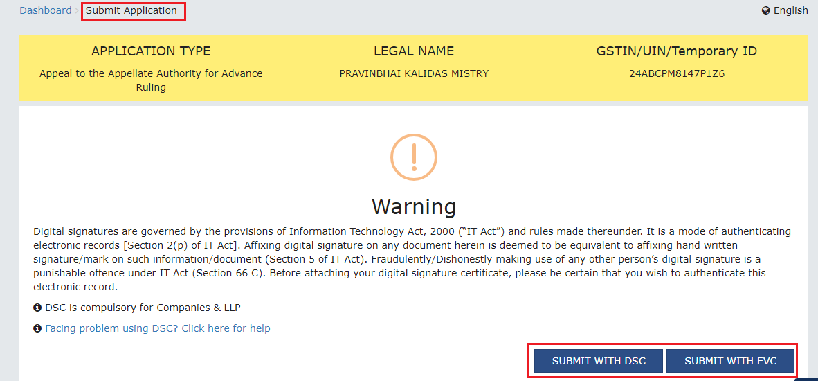 Guide to seek Advance Rulings on GST portal