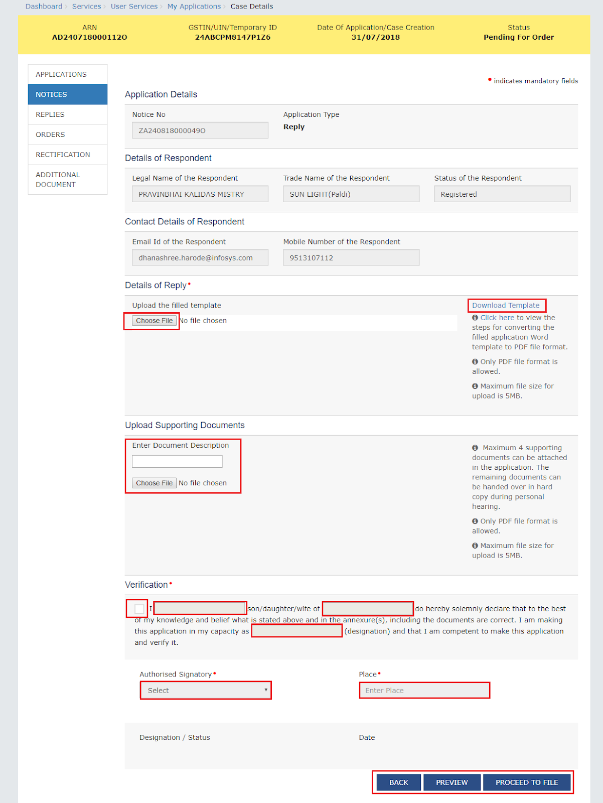 Guide to seek Advance Rulings on GST portal