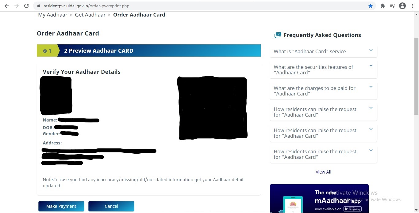 Aadhaar PVC Card – Features, Application Process, Benefits