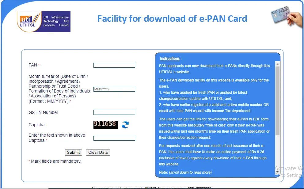 PAN Card Download - How To Download PAN Card online?